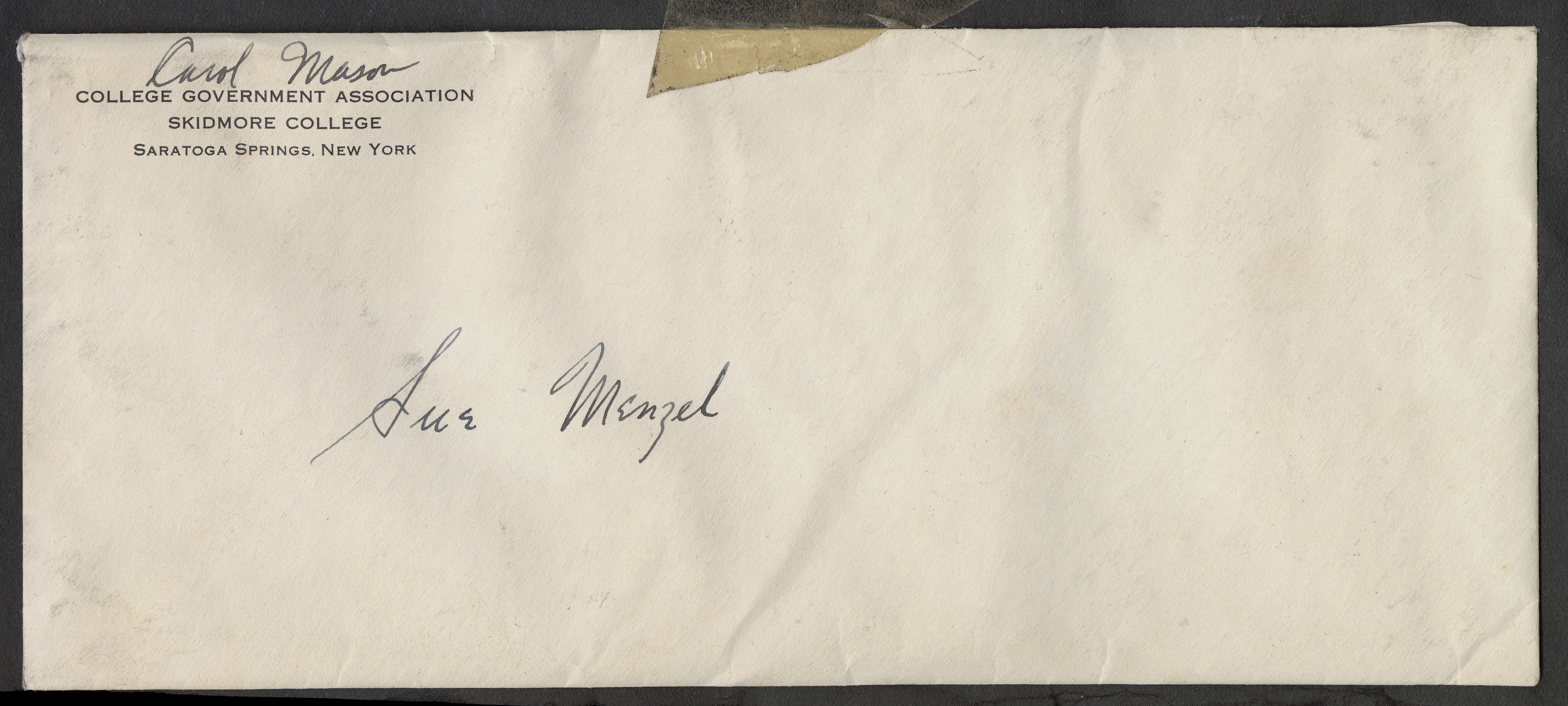 Suzanne Kay Menzel '48 - scrapbook, 1944-1950/later additions