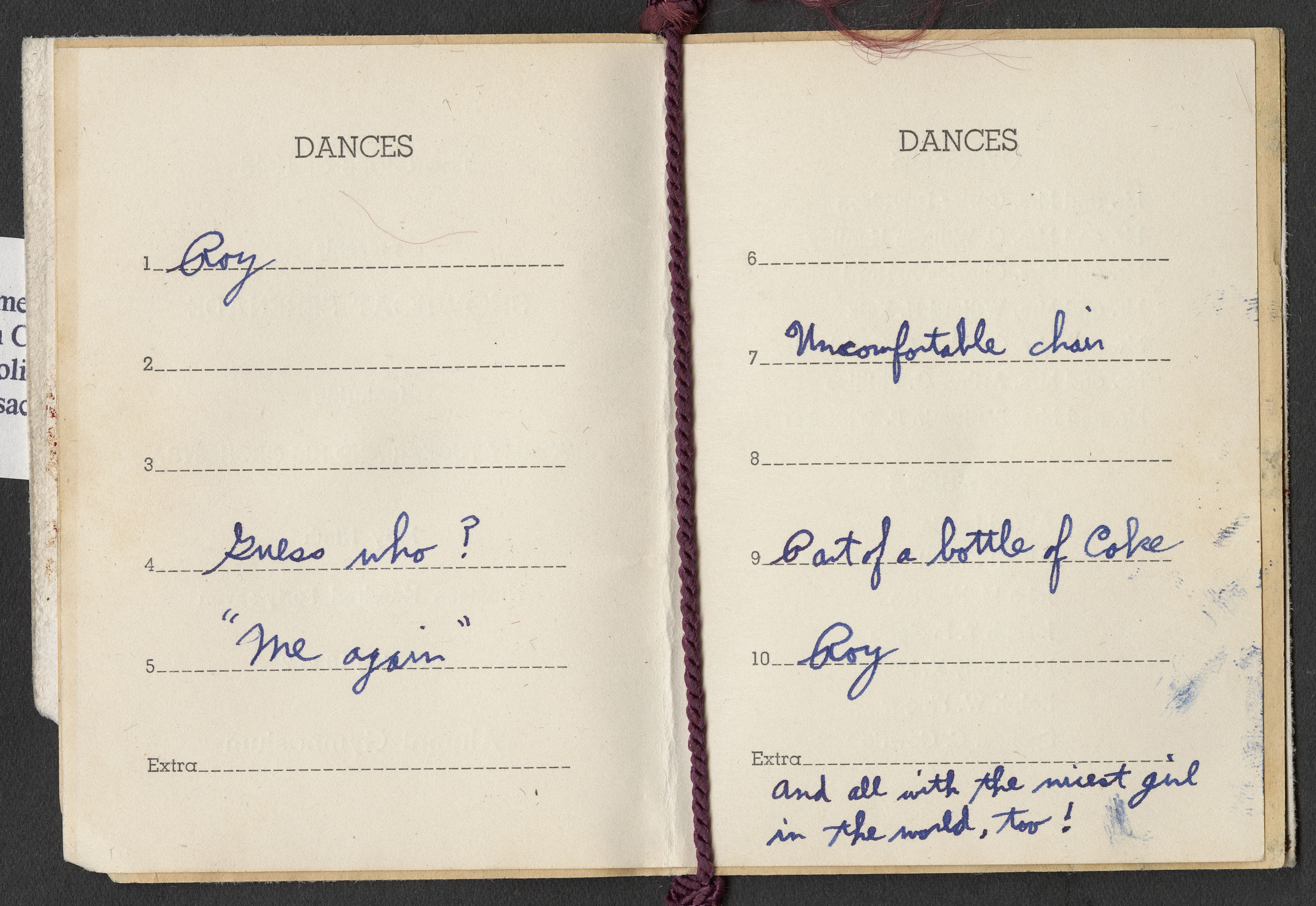 Suzanne Kay Menzel '48 - scrapbook, 1944-1950/later additions