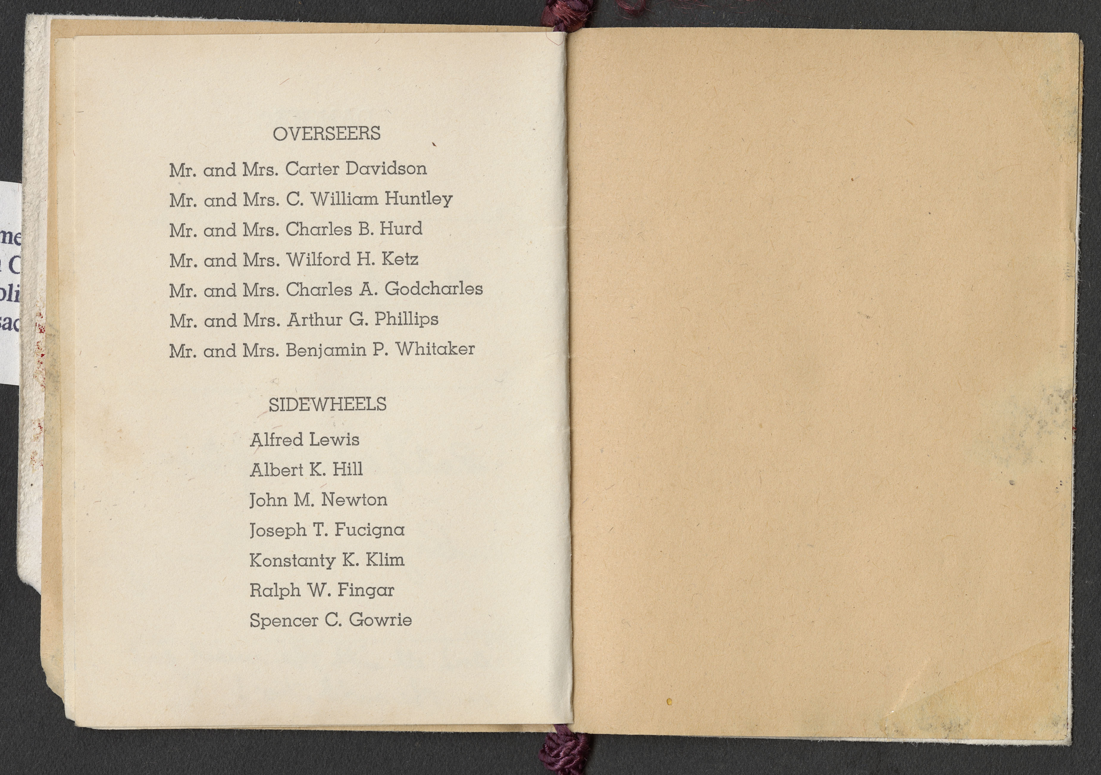 Suzanne Kay Menzel '48 - scrapbook, 1944-1950/later additions