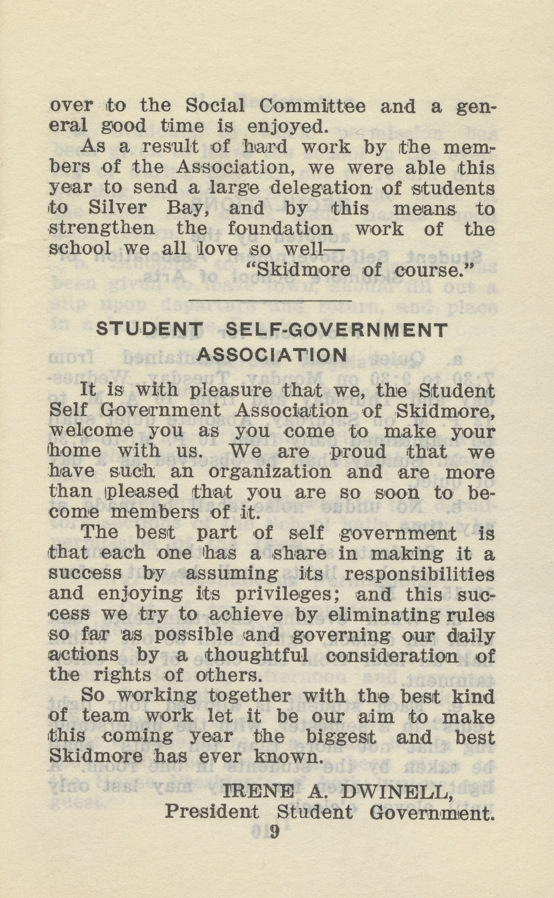 Students' Handbook, 1916-1917